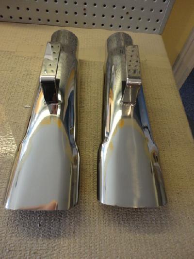 Exhaust - Exhaust Tips - 68-70 Road Runner GTX Stainless 2-1/2" Exhaust ...