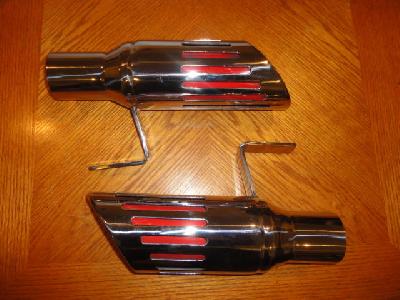 Exhaust - Exhaust Tips - 71-74 Mopar Road Runner Charger Short Style ...